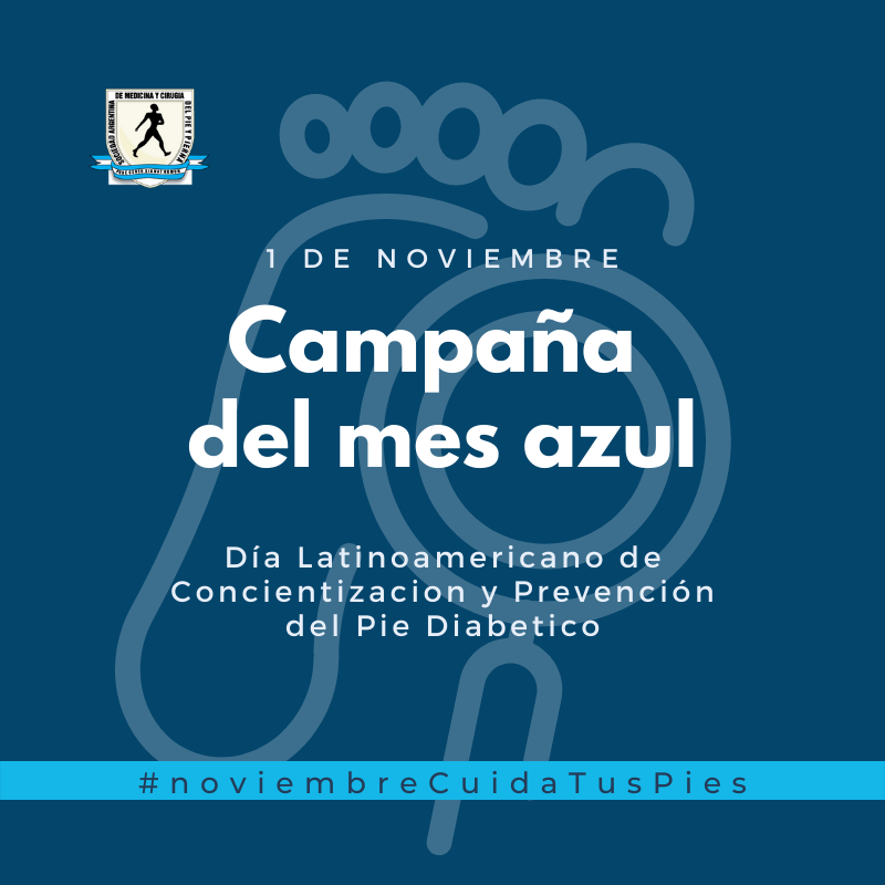 Campaa del Mes Azul :: Sociedad Argentina de Medicina y Cirugía de Pie ...